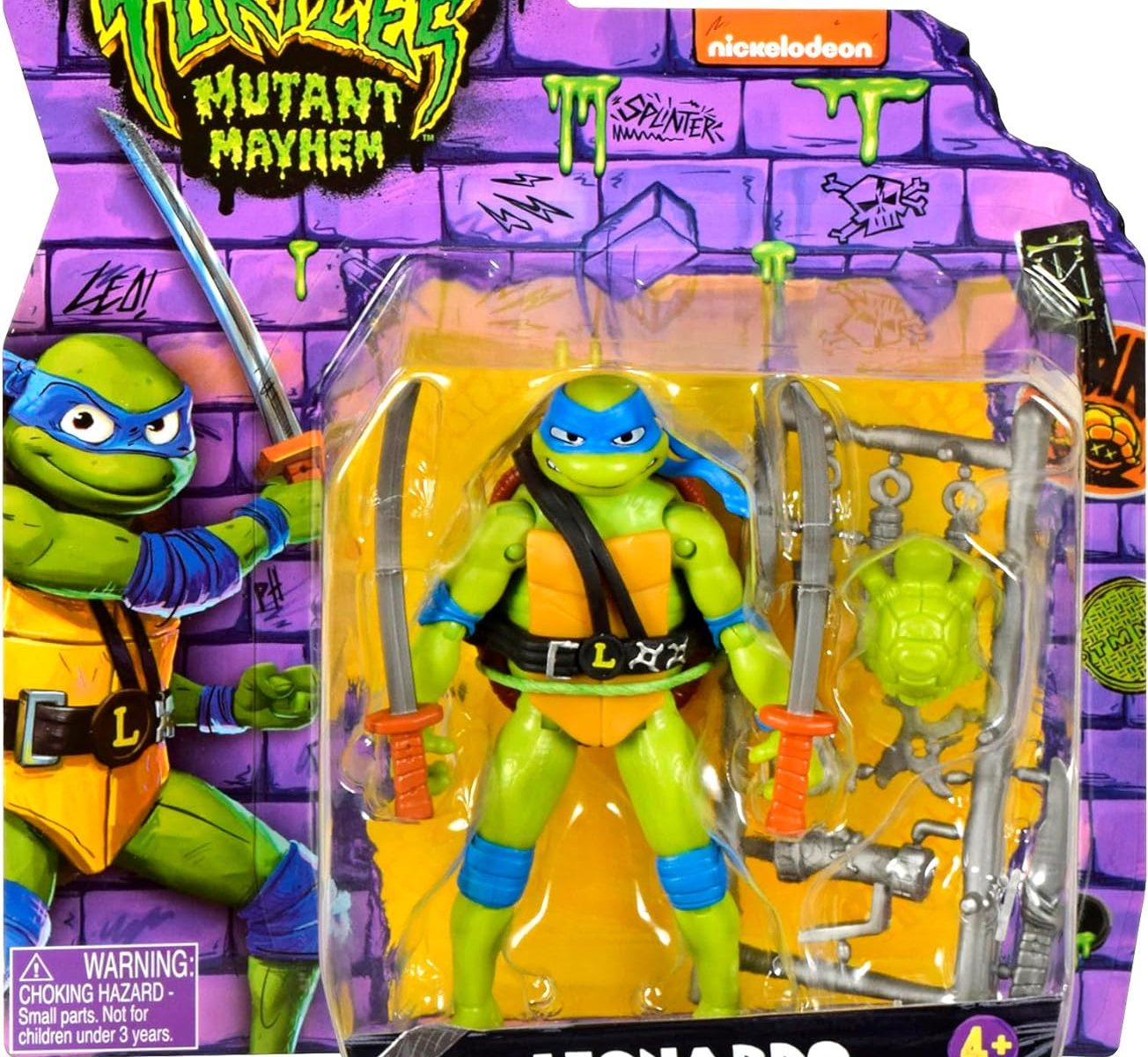 TMNT LEONARDO THE LEADER BASIC FIGURE - Play & Dream
