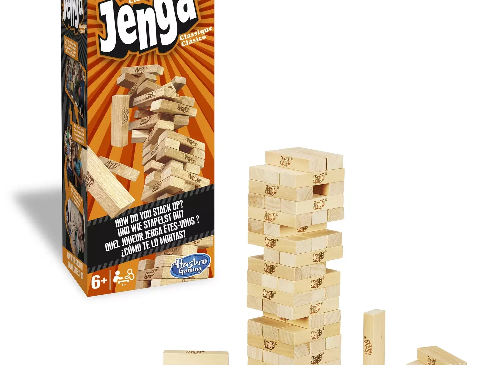 Hasbro Jenga Tumbling Tower For All Ages - Play & Dream