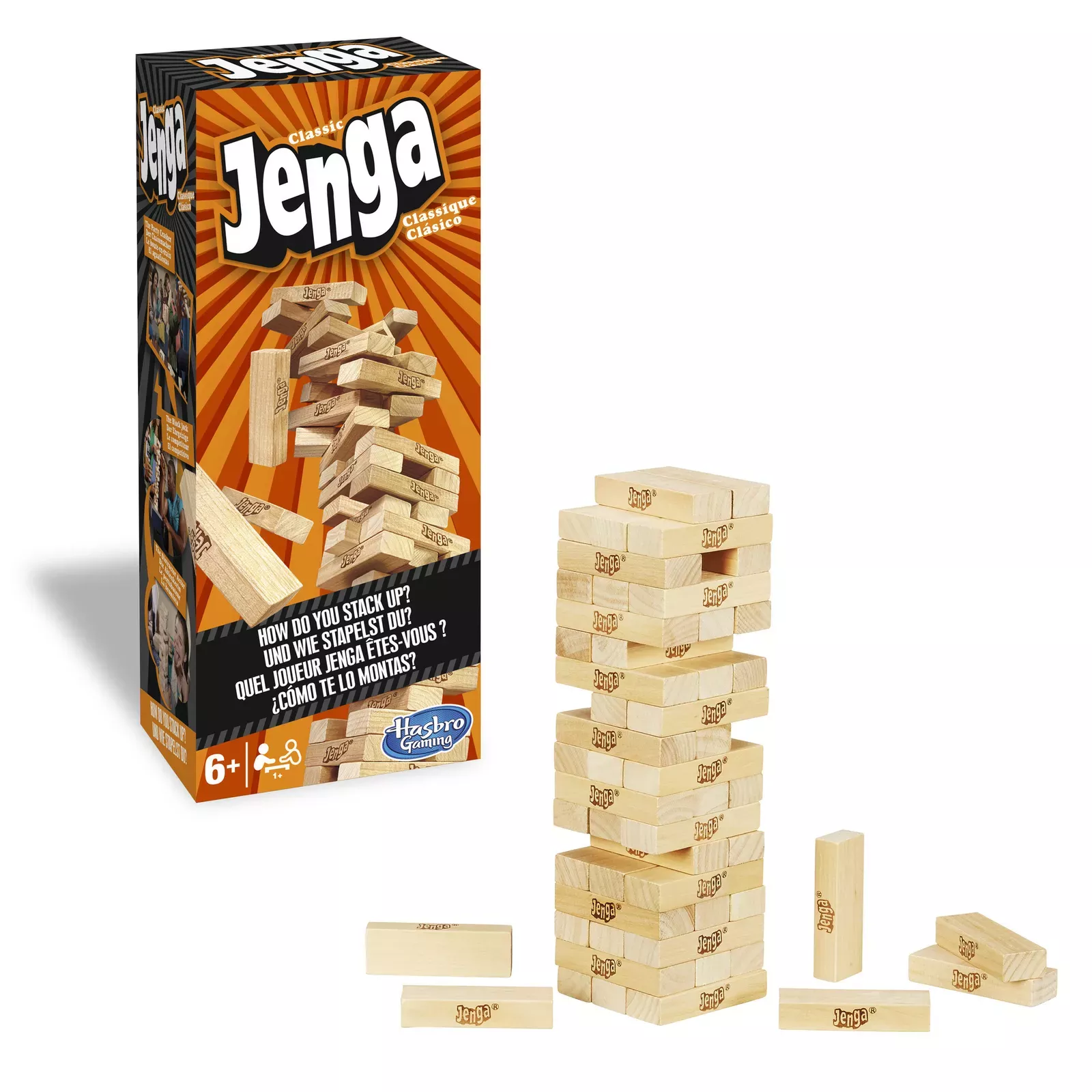 Hasbro Jenga Tumbling Tower For All Ages - Play & Dream